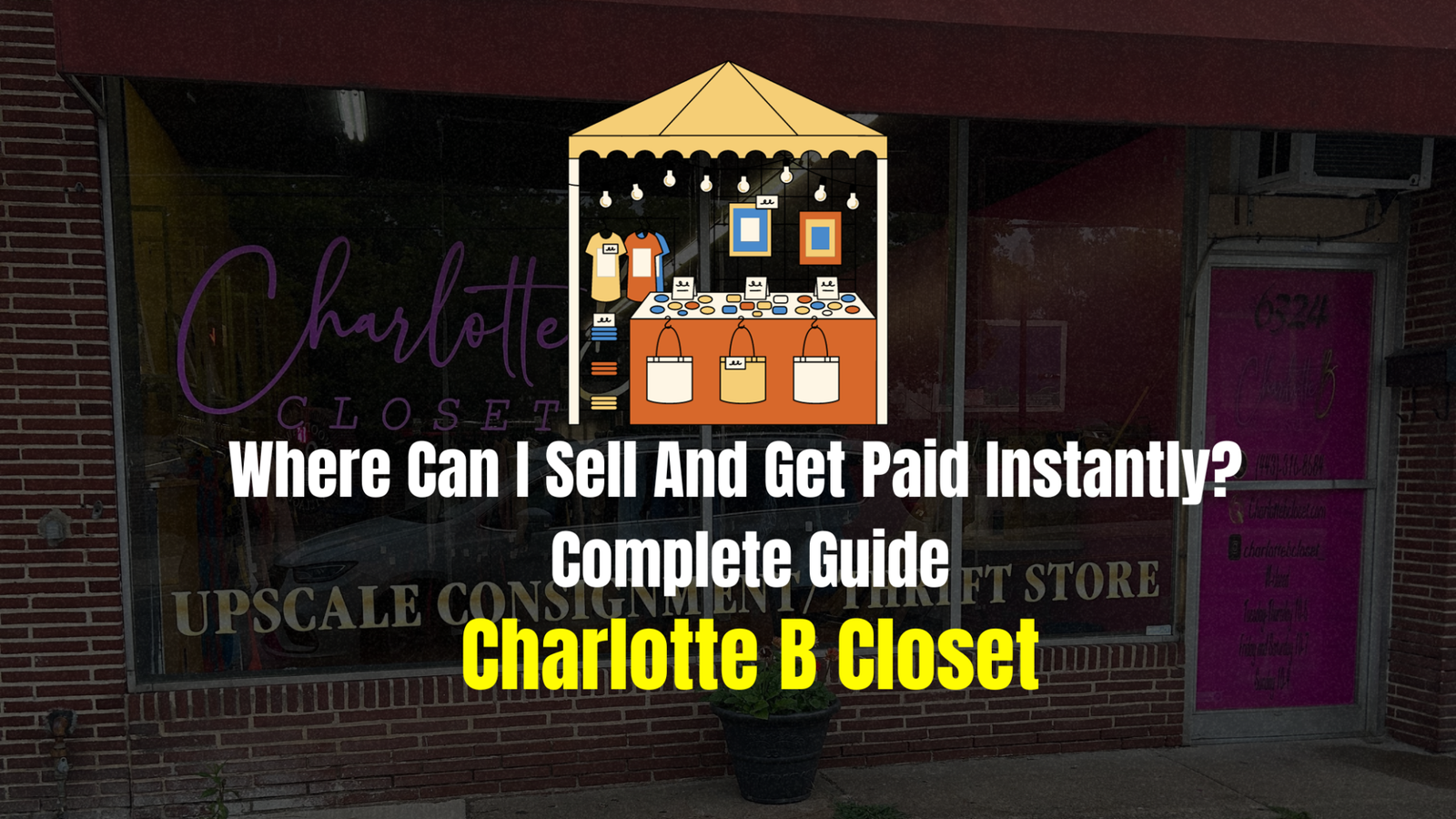 Charlotte B Closet: Upscale Thrift Store Woodlawn, Maryland
